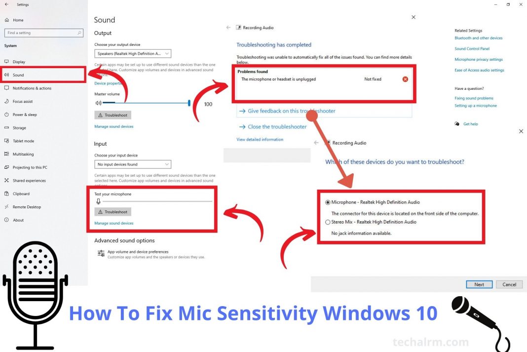 Essential Methods on How To Fix Mic Sensitivity Windows 10 - TechAlrm